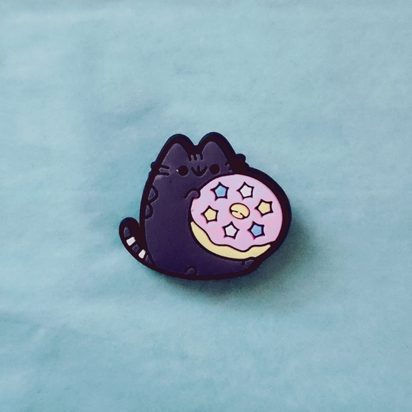 CROCS | Accessories | 75 Pusheen Eating A Donut Croc Charm | Poshmark
